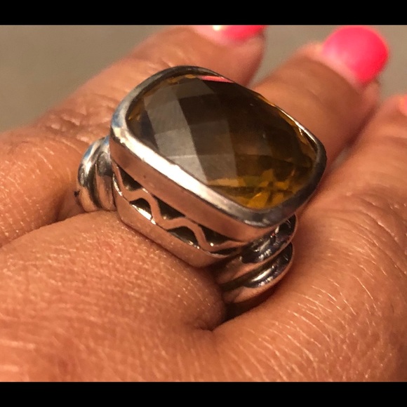 Jewelry | Sterling Silver Citrine Ring | Poshmark